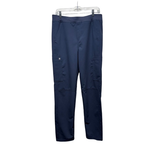 Figs | Pants | Figs Axim Cargo Pants Scrubs Mens M T20 Blue Drawstring ...